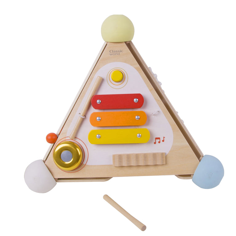Pyramid Activity Box – Classic World Wooden Toy – Learning Bugs