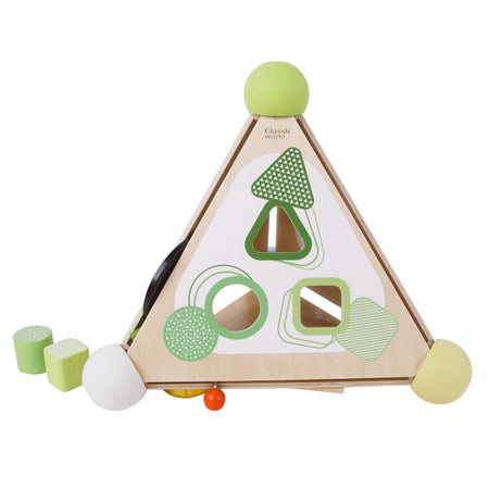Pyramid Activity Box – Classic World Wooden Toy – Learning Bugs