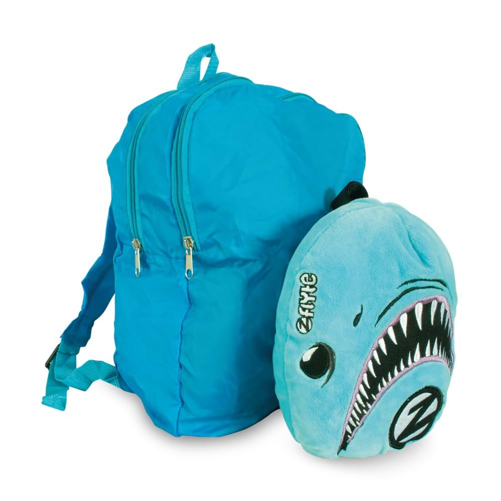 Zinc Flyte Backpack – Snapper the Shark Kids Travel Bag – Learning Bugs